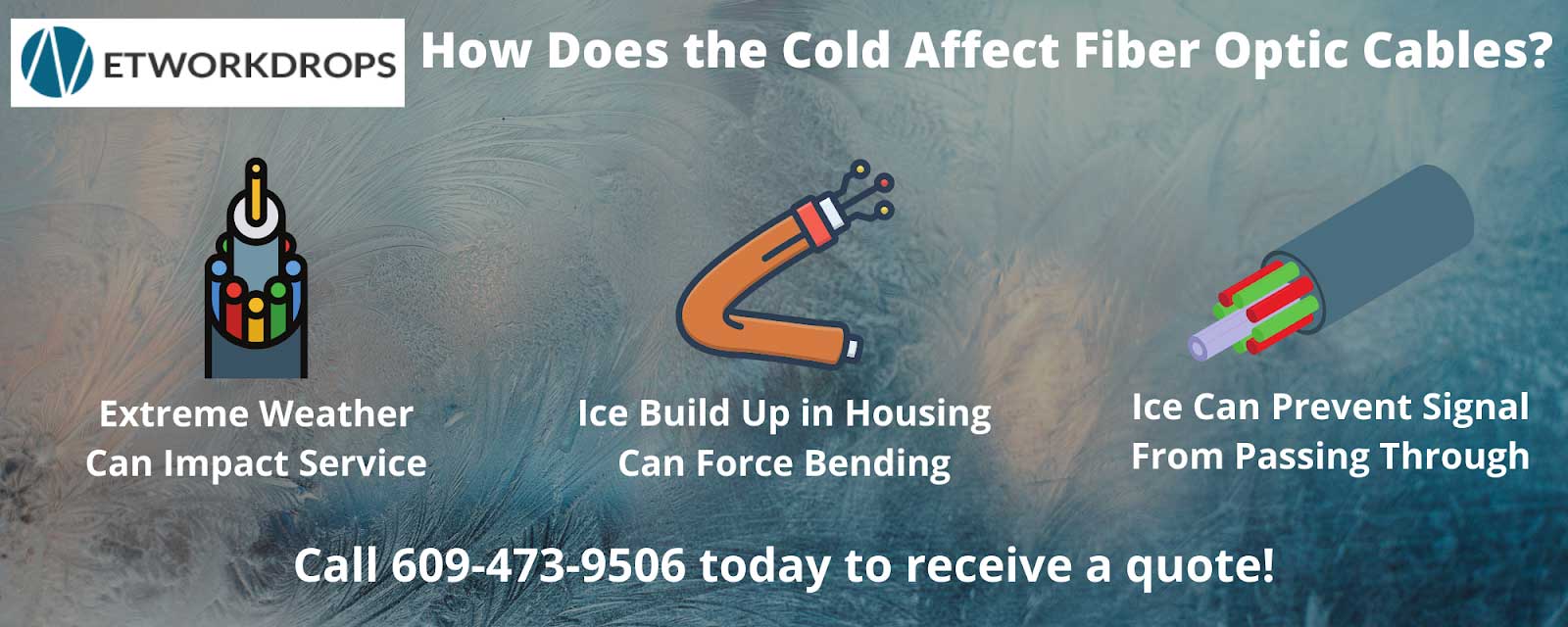 How Winter Weather Impacts Fiber Optic Cables | Network Drops